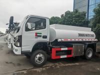 China CLW Brand 4x2 Stainless Steel Drinking Water Tanker Truck Food Grade Potable Water Bowser for sale