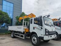 China SHACMAN X9 Truck Mounted Crane with XCMG SQ5SK30 Telescopic Boom Crane (Customized for CARGAMAX Peru) for sale