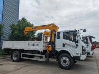China SHACMAN X9 Truck Mounted Crane with XCMG SQ5SK30 Telescopic Boom Crane (Customized for CARGAMAX Peru) for sale