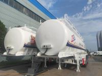 China Heavy Duty 3 Axle Cleanser Liquid Detergent Tanker Transport Semi-Trailer for sale