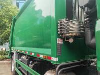 China ISUZU Giga Compactor Garbage Refuse Collection Bin Cleaning Truck for sale