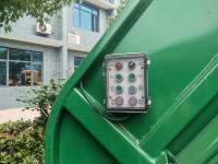 China ISUZU Giga Compactor Garbage Refuse Collection Bin Cleaning Truck for sale