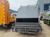 China JMC Compactor Garbage Collection Bin Cleaning Truck For Sale in Morocco for sale
