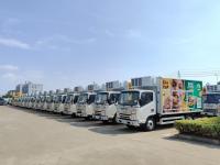 China JAC 4x2 Multi Door Deep Freeze Ice Cream Transport Truck for Frozen Food Logistics for sale