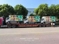 China JAC 4x2 Multi Door Deep Freeze Ice Cream Transport Truck for Frozen Food Logistics for sale