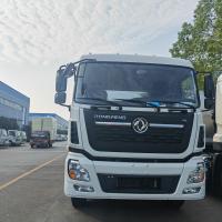China Dongfeng Tractor Truck with 2-Axle Stainless Steel Tanker Semi Trailer for sale