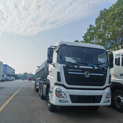 China Dongfeng Tractor Truck with 2-Axle Stainless Steel Tanker Semi Trailer for sale