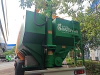 China Foton Auman 8x4 Bulk Feed Truck Exporting to Colombia for sale