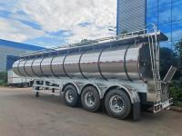 China 3 Axle Stainless Steel Tanker Trailer Manufacturer | CLW Group for sale