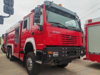 China HOWO 4x4 Off-Road Foam Fire Fighting Truck (380HP & CB10/40 Fire Pump) for sale