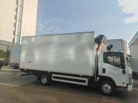 China ISUZU ELF KV100 Refrigerated Truck with Thermo King Unit & High Air Intake for sale