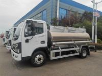 China Dongfeng Captain-E Stainless Steel Fuel Tanker Truck for Gasoline and Diesel for sale