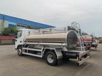China Dongfeng Captain-E Stainless Steel Fuel Tanker Truck for Gasoline and Diesel for sale