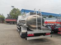 China Dongfeng Captain-E Stainless Steel Fuel Tanker Truck for Gasoline and Diesel for sale