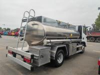 China Dongfeng Captain-E Stainless Steel Fuel Tanker Truck for Gasoline and Diesel for sale