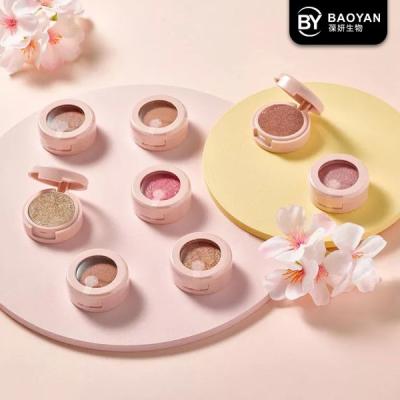 China Single Colors High Pigmented Eyeshadow , Shimmer Long Lasting Eyeshadow for sale