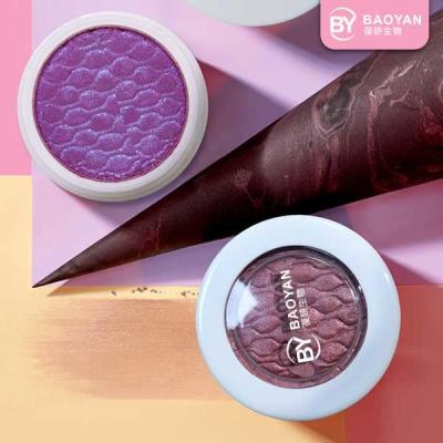 China Mineral Mashed Potatoes Single Glitter Eyeshadow Palette For Eye Makeup for sale