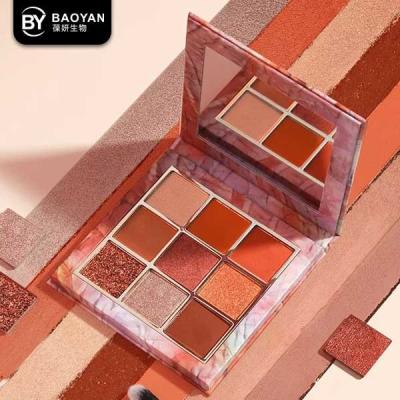 China Custom Vegan High Pigment Eyeshadow Palette 9 Colors Private Label for sale