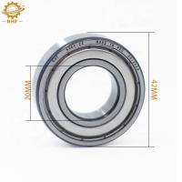 China P5 GCr15 Chrome Steel 6004 Deep Groove Ball Bearing 20*42*12mm with 2RS ZZ RS Seals for sale