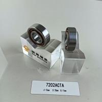 China 15*35*11mm GCr15 Single Row Angular Contact Ball Bearing 7202AC for Your Requirements for sale
