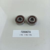 China 7200AC Angular Contact Ball Bearing 10*30*9mm with 25° Contact Angle and OPEN Seals Type for sale
