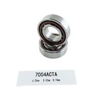 China Single Row 20*42*12mm Angular Contact Ball Bearing 7004AC for Radial Load Direction for sale