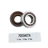 China Ball Bearing 7003AC Angular Contact Structure for Automotive Machinery 17*35*10mm for sale