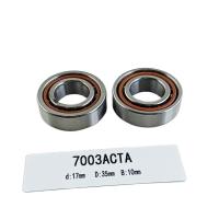 China Ball Bearing 7003AC Angular Contact Structure for Automotive Machinery 17*35*10mm for sale