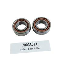 China Ball Bearing 7003AC Angular Contact Structure for Automotive Machinery 17*35*10mm for sale