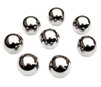 China Gcr15 Hardness 62-64 42.863mm Solid Chrome Steel Ball for Fine Surface Casting Grinding for sale