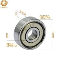 China Mining Deep Groove Ball Bearing 626-ZZ 6*19*6mm Chrome Steel Miniature Bearing 626ZZ for sale