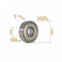 China NSK 608 ZZ Deep Groove Ball Bearing 8*22*7mm for Mining Metallurgy Agriculture Chemical for sale