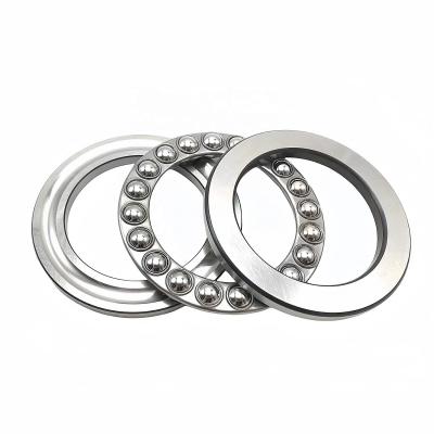 China Open Type 50*110*43mm RHF Chrome Steel Thrust Ball Bearing 51410 for Machinery Industries for sale