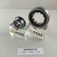 China Lubricate Grease or Oil Lubricated NU/NJ/NF305ECP Cylindrical Roller Bearing 25*62*17mm for sale