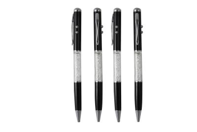 China Newly style Metal Pen Crystal diamond Pen stylus pen advertising gift Pen plastic ball Pen for sale