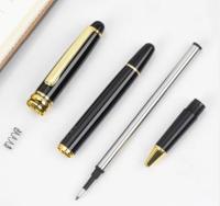 China Neutral Pen High quality Metal Pen, Advertising Pen with Customized logo Black Metal ballpoint Pen for sale