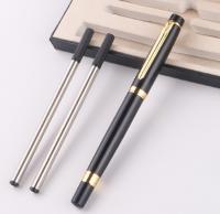China Bookstore Metal Gift Pen Creative Office Business Gifts Metal Signature Pen with customized Enterprise Logo Stationery for sale