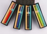 China Metal pen with Gift box Pen for stationery store metal advertising signature pen iridium business gift pen laser logo for sale