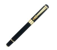 China Newly Business Pen with Customized Logo Metal Bead Pen Signature Gift Pen Black Set Pen with Gift Box for sale