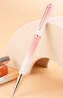 China Metal upright pen 0.28 erasable erasing pen.Special color pen Metal pen for students School metal pen for sale