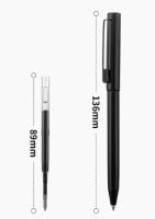 China Metal pen Rotating signature pen high-end touch rotating school pen student stationery business metal pen with logo for sale