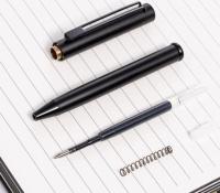 China Metal pen Rotating signature pen high-end touch rotating school pen student stationery business metal pen with logo for sale