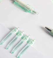 China High Appearance Press Pen Ball Pen Press Neutral Pen Student Exam Pen Office Plastic Pen Quick Drying Ballpoint Pen for sale