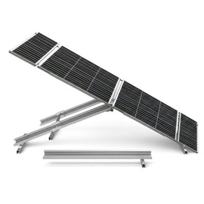 China Efficiently Designed Solar Array Ground Mounting Kits for 0° To 15° Roof Inclination for sale