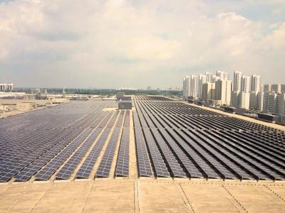 China 25 Years Longevity Photovoltaic Roof Mount Designed Roof Application Solar Power Module Support Framework for sale