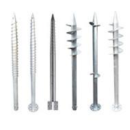 China OEM Hot Dip Galvanized Concrete Screw Piles Thickness 3~3.5mm Length 500~2500 Mm for sale