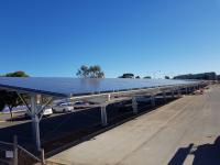 China Customized Size 180km/h  Wind Speed PV Panel Solar Carport Car Parking Racks for sale