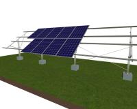 China Natural Photovoltaic System Hot Dip Galvanized Thickness 0.5mm -15mm Solar Panel Ground Mounting Brackets for sale