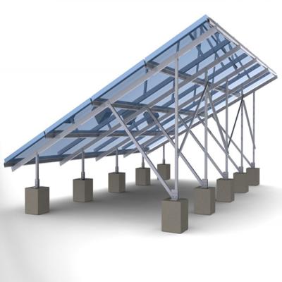 China 60m/s Solar Panel Ground Mounting Systems For Photovoltaic PV Array SGS Approved for sale