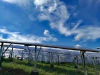 China Silver Solar Panel Ground Mounting Systems Support Structure Photovoltaic Stents High Stability for sale